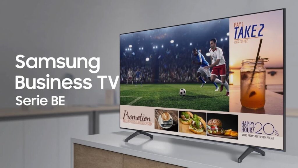 Business TV, un televisor para personalizar el contenido de un negocio