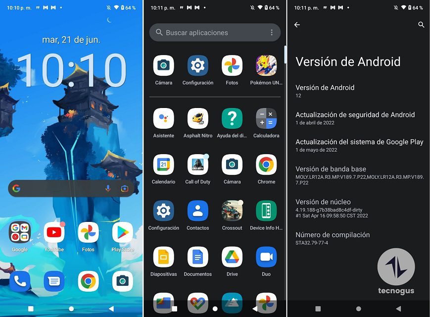 Review Moto g22