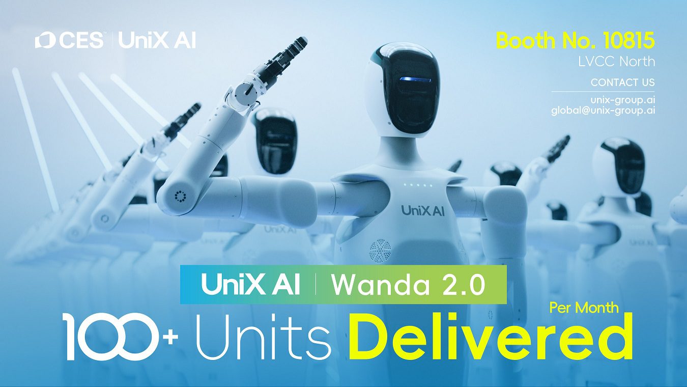 UniX AI presentará el robot humanoide de tamaño real Wanda 2.0 en el ...