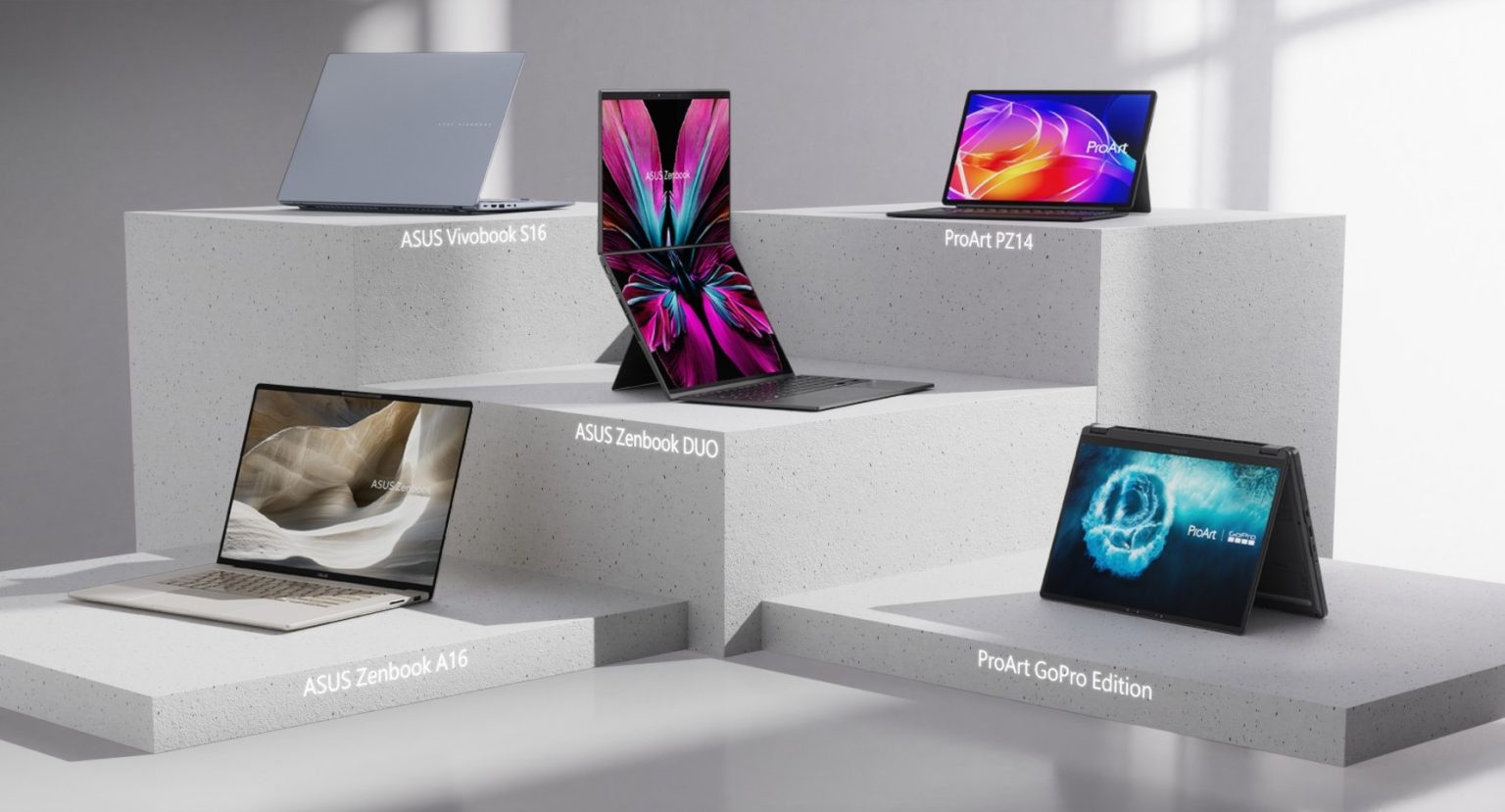 ASUS en CES 2026: Nueva ProArt GoPro Edition y Zenbook DUO