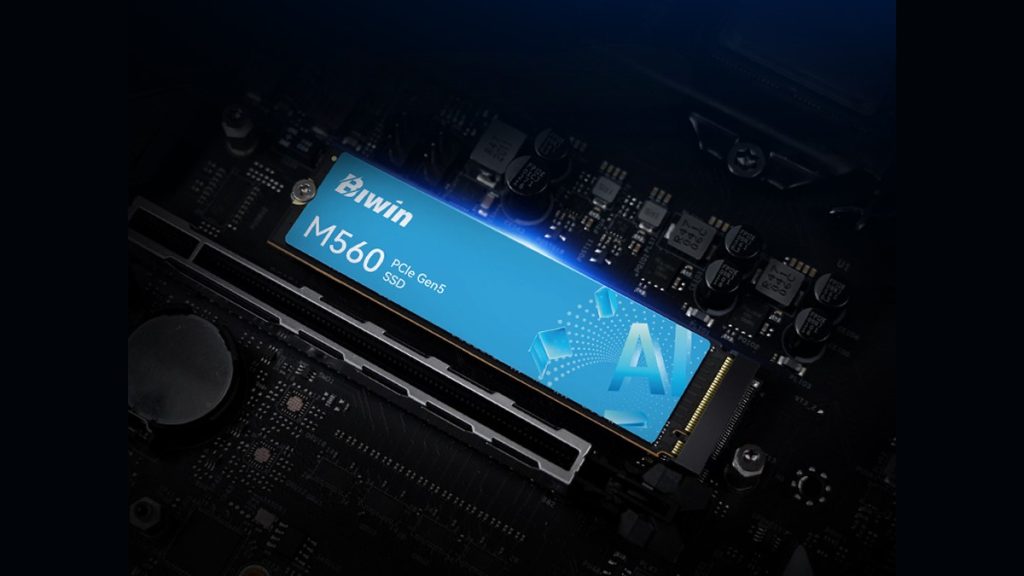 Biwin presenta el SSD M560 con interfaz PCIe Gen5